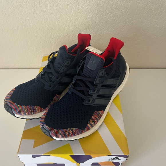 adidas | Shoes | Adidas Ultraboost Retro Navy Multi | Poshmark